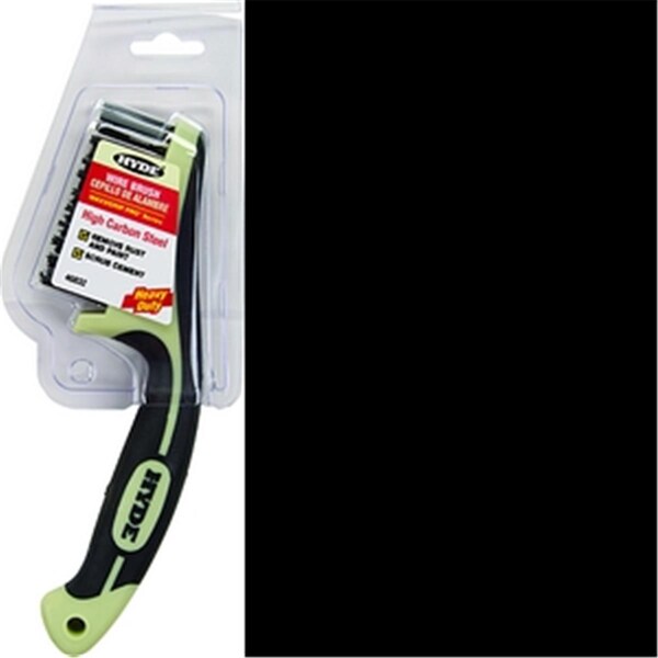 Hyde Industrial Blade Solutions 8.75 In. Maxxgrip High Carbon Steel Wire Brush 79423468322 | Zoro